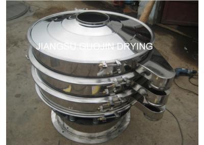 China 1.5KW Single Layer Rotary Vibrating Sifter for Cashew Nut Powder - 180-2000 kg/h Capacity, 1370 RPM for sale
