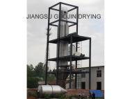 China PLC Touch Screen Control Pressure Nozzle Spray Dryer 500kg/h Water Evaporation 19M Height Industrial Drying System for sale