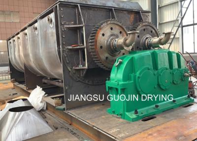 China Industrial Double Shaft Vacuum Hollow Paddle Dryer 95% Thermal Efficiency 3-140m2 Heat Transfer Area for sale