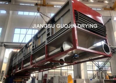 China 1.6x12M Single Layer Conveyor Mesh Belt Dryer for Dyestuff and Pigment Drying 60-150C for sale