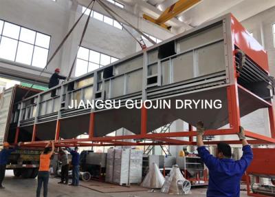 China Industrial Fruit Vegetable Dehydrator Tunnel Conveyor Mesh Belt Dryer 2x10m 150°C for sale