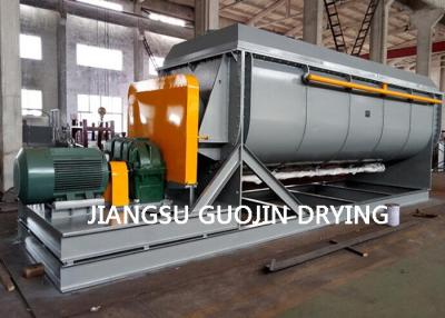 China Stainless Steel 304 Paddle Dryer 13m2 Heat Transfer Area for Sewage Sludge for sale