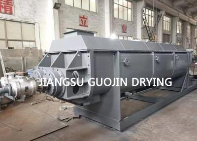 China Industrial Continuous Hollow Blade Vacuum Paddle Dryer 1.09M3 Effective Volume for Sludge Dewatering for sale