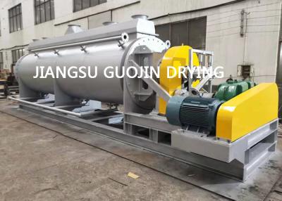 China Industrial Dry Powder Hollow Paddle Dryer 35m2 Heat Transfer Area 15 kW for sale