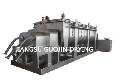 China 40m2 Heat Transfer Area Sludge Drying Machine Hollow Paddle Blade Dryer for Industrial Sludge Treatment for sale