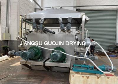 China Industrial Double Drum Dryer 100-200 kg/h for Instant Baby Food Flake Processing for sale