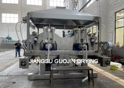 China Foodstuff Scraper Double Drum Dryer 1.5M Diameter for Purple Potato Drying for sale