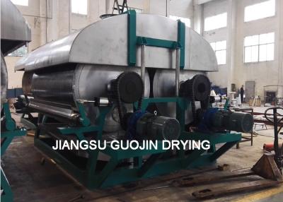 China HG Series Double Cylinder Drum Dryer Machine for Potato Starch Powder 0.3-1.5mm Film for sale