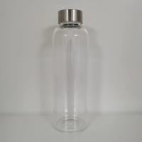 China 500 ml Round Water Cup with Stainless Steel Lid and Common White Material for sale
