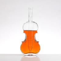 China Juice 700ml/750ml Glass Bottle With Cork for Mini Spirits Glass Liquor Bottle for sale