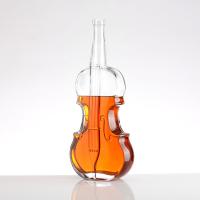 China Juice 700ml/750ml Glass Bottle With Cork for Mini Spirits Glass Liquor Bottle for sale