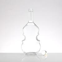 China Collar Material Aluminum Plastic PP Woman Body Shape Unique 200ml Liquor Glass Bottle for sale