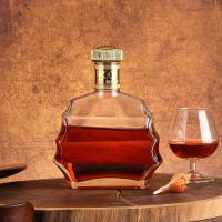 China Hot Stamping Surface Handling Short Neck Tequila Glass Bottle for Party Excellent for sale