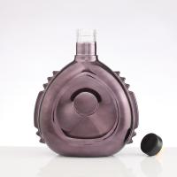 China Matte Glass Bottle for Whiskey Vodka Brandy Gin 100ml 200ml 375ml 500ml 750ml 1000ml for sale
