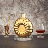 China Hot Stamping Tequila Bottle with Cork Cap Add a Touch of Luxury to Your Home Bar for sale