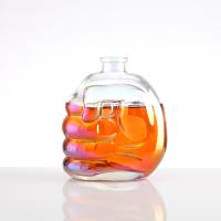 China Special Shape 500ml and 750ml Liquor Glass Bottle with Competitive Limited Time Offer for sale