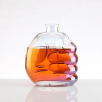 China Special Shape 500ml and 750ml Liquor Glass Bottle with Competitive Limited Time Offer for sale