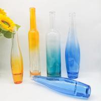 China Colored Tequila Bottle 750ml for Home Bar Customized Custom Make Best Seller for sale