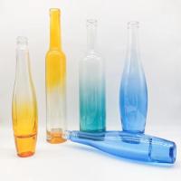 China Colored Tequila Bottle 750ml for Home Bar Customized Custom Make Best Seller for sale