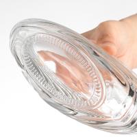 China Glass Beverages Tequila Rum Brandy Vodka Whiskey Gin Bottles made of Super Flint Glass for sale