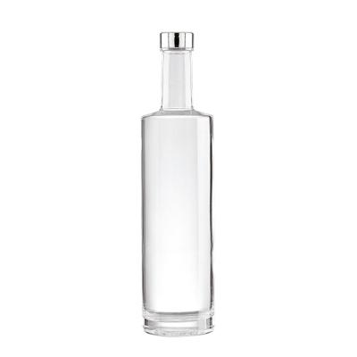 China Customize Sealing Type 700ml 750ml 1000ml Super Flint Bottle for Whiskey Brandy Rum for sale