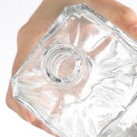 China Customized High Borosilicate Glass Bottles 750ml Glass Liquor Bottle Plastic Liquor Bottles for sale
