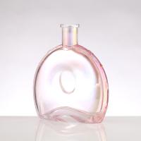 China Collar Material Aluminum Plastic PP Classic Design 750ml Empty Liquor Wine Glass Bottles for sale