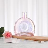 China Collar Material Aluminum Plastic PP Classic Design 750ml Empty Liquor Wine Glass Bottles for sale