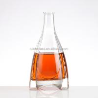 China Empty Tequila Liquor Bottle 500ml 700ml 750ml with Aluminum Plastic PP Collar Material for sale