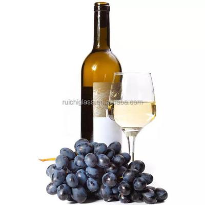 China Hot Stamping Luxury Custom 250ml 500ml 750ml Wine Glass Bottles with Cork for sale