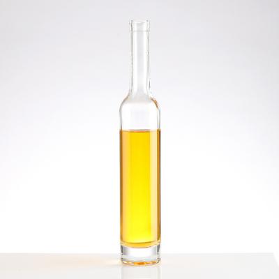 China Aluminum Plastic PP Collar 750ml Frosted Vodka Glass Bottle With Cork Cap High Demand for sale