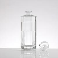 China Hot Stamping Surface Handling 500ml Luxury Wine Liquor Glass Bottle for Custom Design for sale