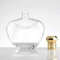 China Clear Empty 500ml Custom Glass Bottle for Gin Wine Rum Vodka Whiskey Spirit Liquor for sale