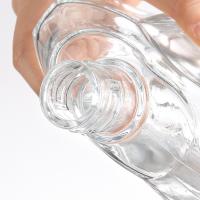 China Super Flint Glass Round Empty Bottle for Wine Whisky Vodka Tequila 500ml 750ml 1000ml for sale