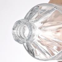 China Aluminum Plastic PP Collar 750 ml Glass Liquor Spirits Gin Whisky Vodka Tequila Bottle for sale