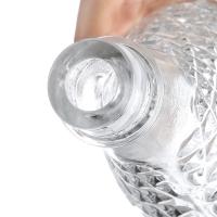 China Fancy Shape Empty Spirit Liquor Alcohol Glass Bottles Suitable for Beverage Industry for sale