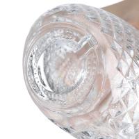 China Fancy Shape Empty Spirit Liquor Alcohol Glass Bottles Suitable for Beverage Industry for sale