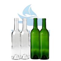 China Customize Sealing Type Vodka T Type Wooden Top Clear Glass Liquor Bottle 500ml 700ml 750ml for sale
