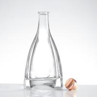 China Aluminum Plastic PP Collar Glass Bottle for Liquor Alcohol Spirit in 500ml 750ml for sale