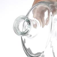 China Customized Juice Glass Bottle Ideal for Beverage of Vodka Gin Whiskey Spirits Tequila for sale