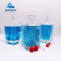 China Offer for Square Empty Glass Bottles of Whiskey Vodka and Gin Customize Sealing Type for sale