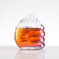 China Unique Shaped Whiskey Glass Bottles Customize Sealing Type for Vodka and More Storage for sale