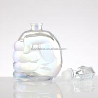 China Unique Shaped Whiskey Glass Bottles Customize Sealing Type for Vodka and More Storage for sale