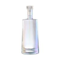 China Colorful Glass Liquor Bottle with Customizable Sealing and Aluminum Plastic PP Collar for sale