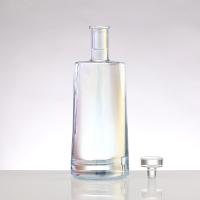 China Colorful Glass Liquor Bottle with Customizable Sealing and Aluminum Plastic PP Collar for sale