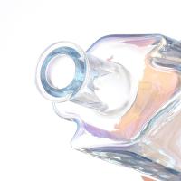 China Colorful Glass Liquor Bottle with Customizable Sealing and Aluminum Plastic PP Collar for sale