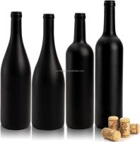 China Empty Glass Bottle for Vodka Gin Rum Whiskey Coffee Liquor 100ml 375ml 500ml 750ml for sale