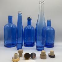 China Customize Sealing Type 500ml Empty Glass Bottle for Gin Vodka Whisky Tequila Liquor for sale