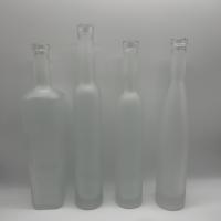 China Customize Sealing Type 500ml Empty Glass Bottle for Gin Vodka Whisky Tequila Liquor for sale