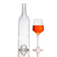 China 750ml Empty Round Amber Green Clear Champagne Sparkling Wine Glass Bottles with Cork Lid for sale